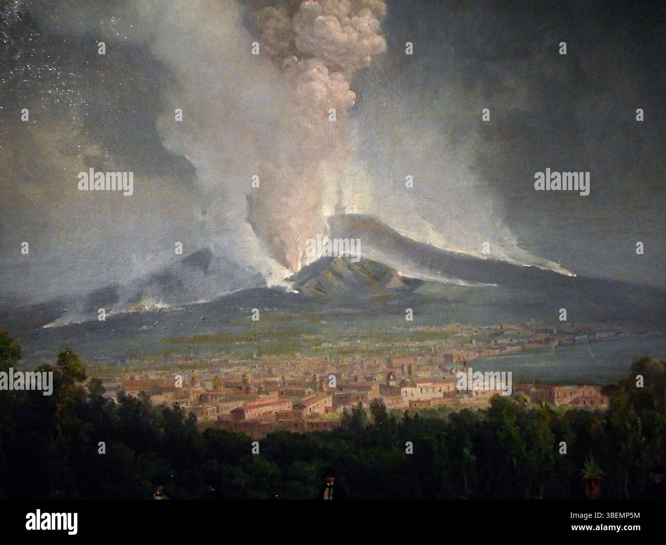 This 1860 painting by Salvatore Fergola captures the eruption of Mount ...