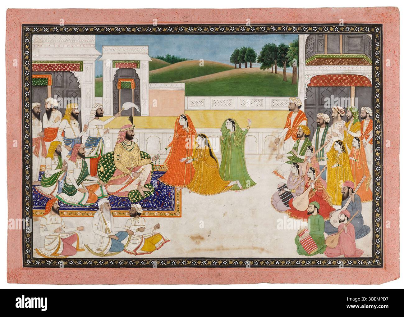 Nautch dance hi-res stock photography and images - Alamy