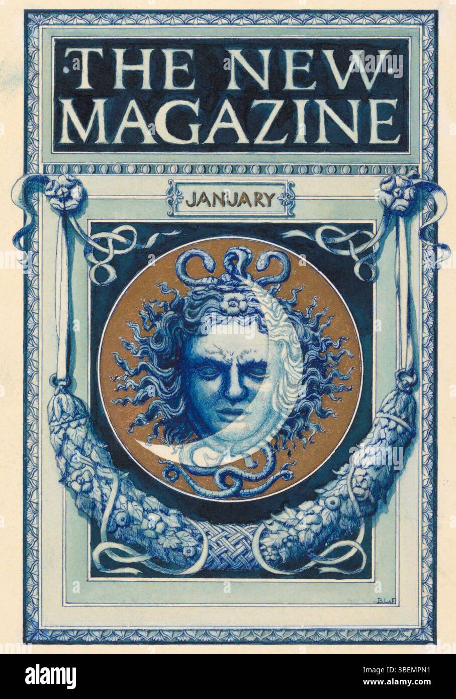 This drawing, created by Louis Bancel La Farge around 1911, was ...