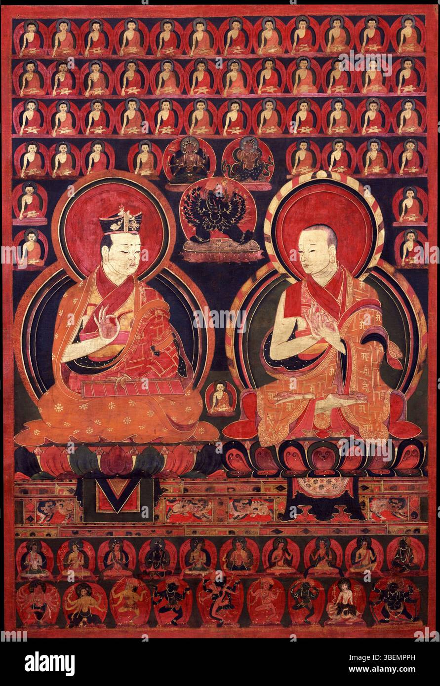 Rolpe Dorje, the 4th Karmapa, and Khacho Wangpo, the 2nd Shamarpa, were ...