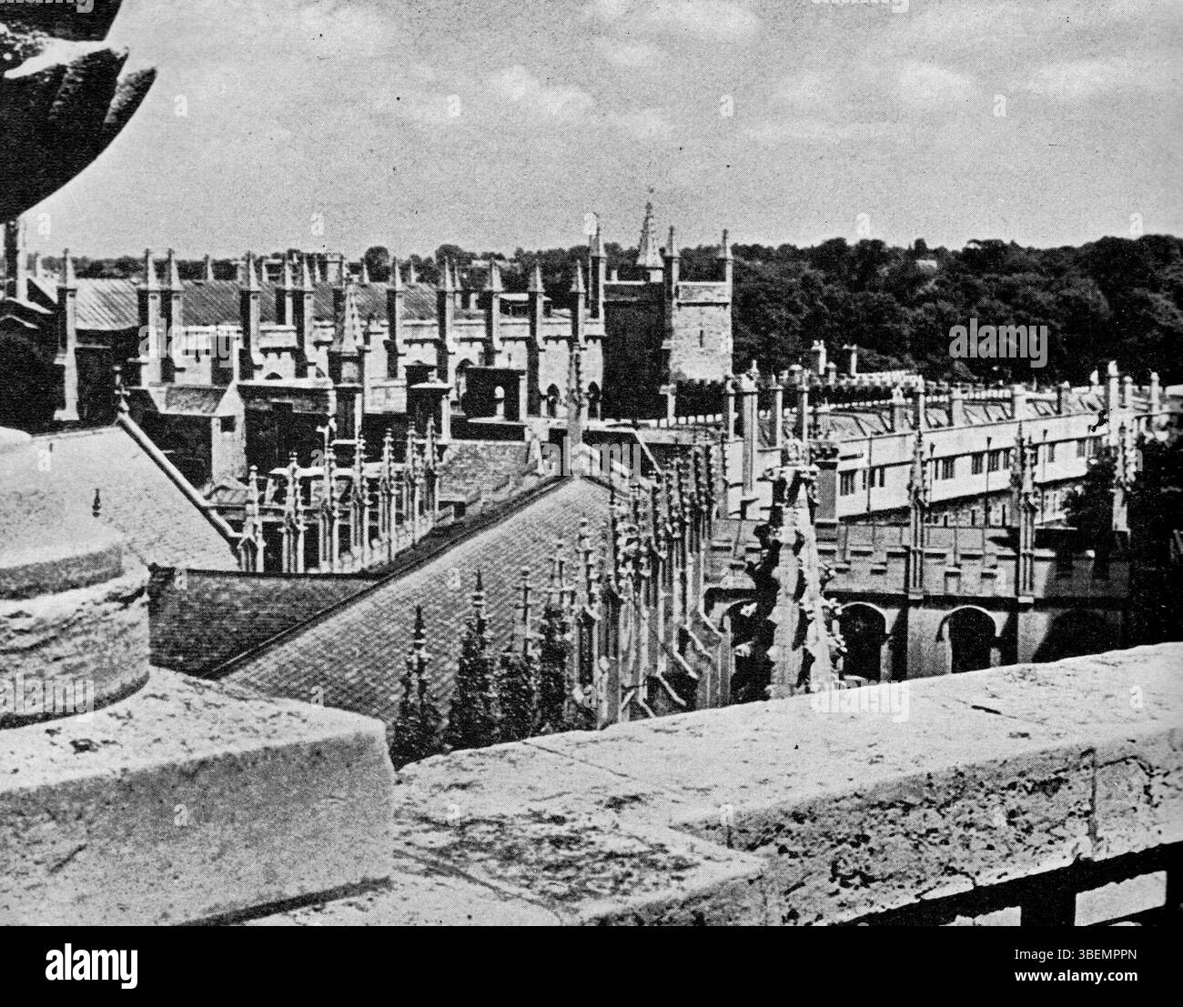 László Moholy-Nagy’s photograph captures the iconic roof of All Souls ...