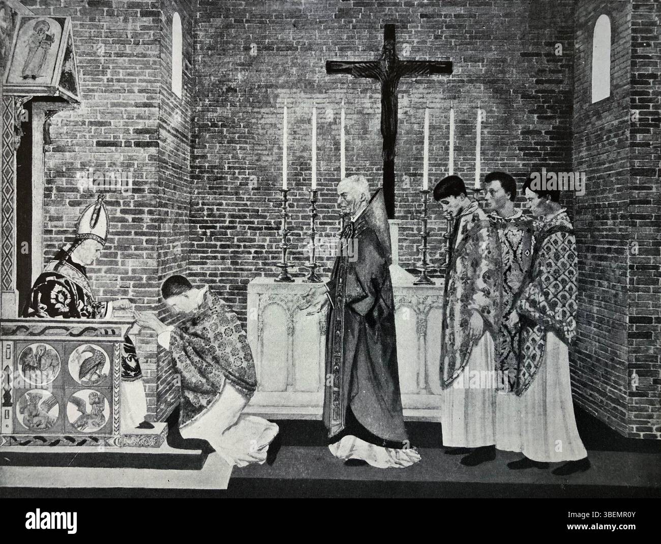 *The Seven Sacraments: Orders* by Charles Sims, painted in 1917 ...