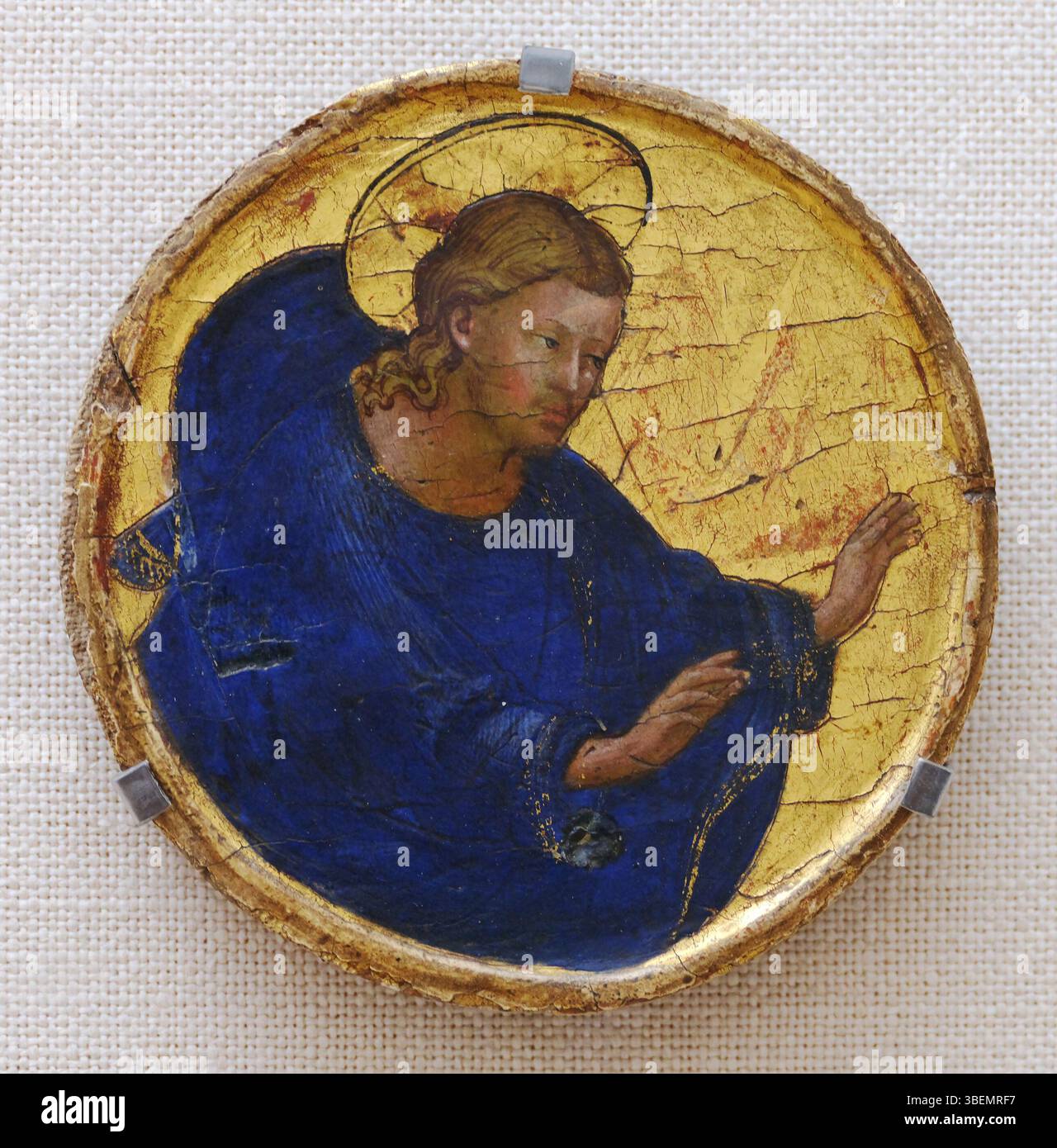 'Le Christ bénissant' (Christ Blessing), painted by Fra Angelico around ...