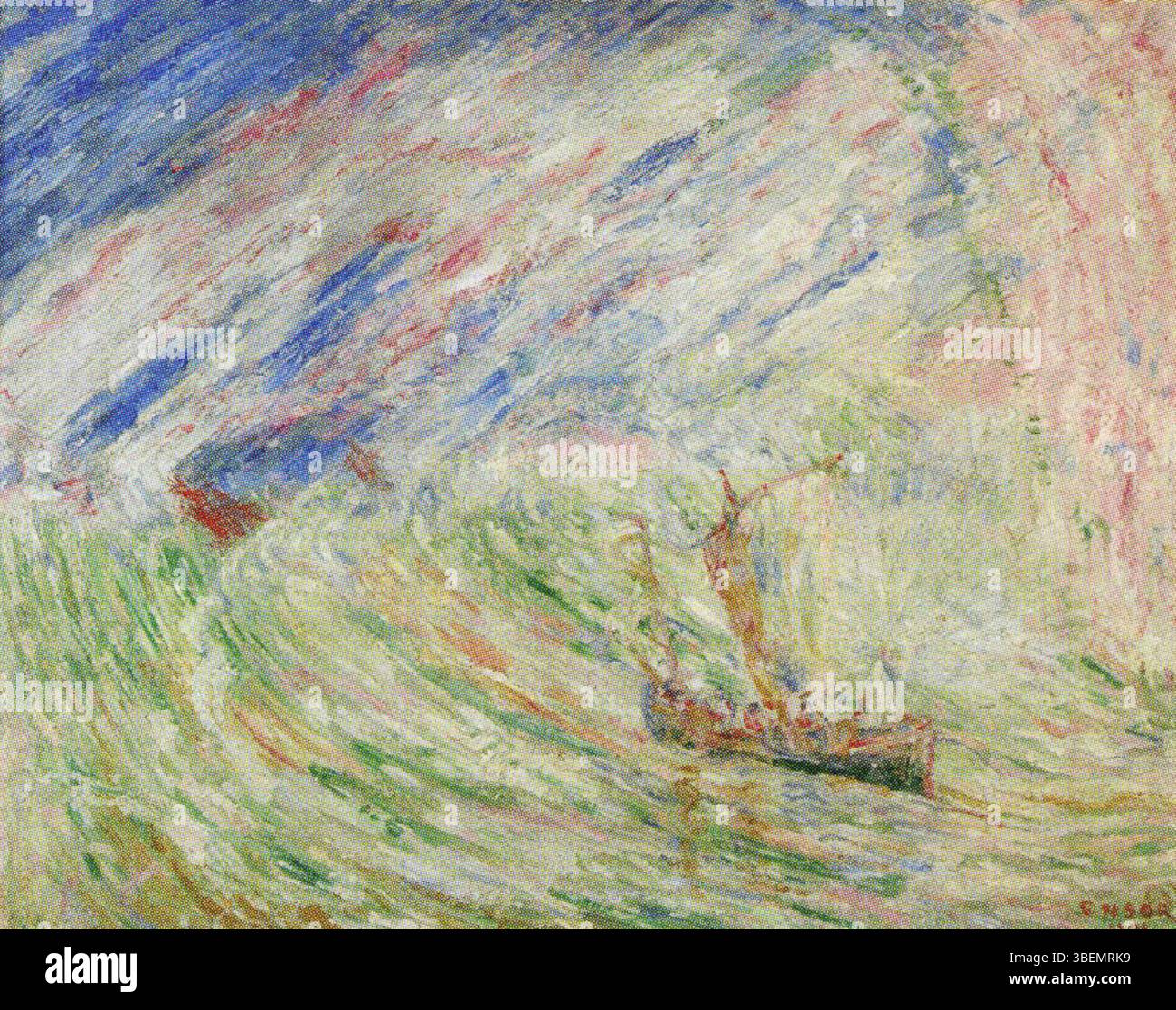 In this dramatic painting, James Ensor depicts the biblical story of ...