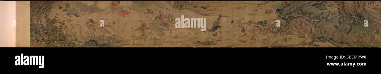 An anonymous 13th-century artwork, depicting religious or cultural ...