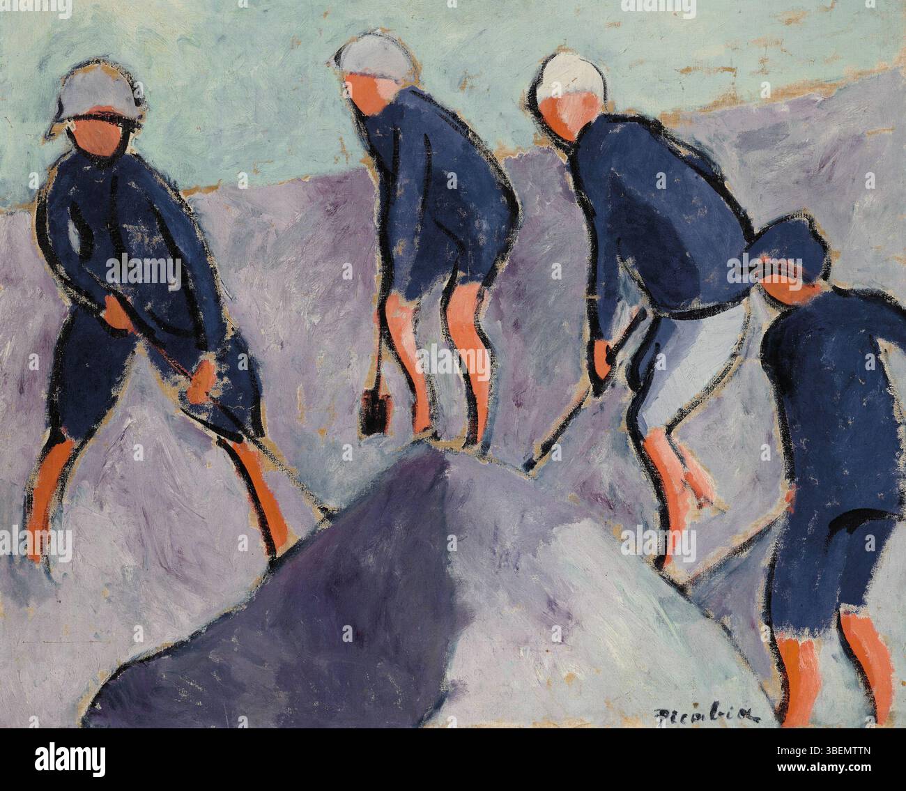 Picabia's 'Sans titre' (Untitled) from around 1911 presents an early ...