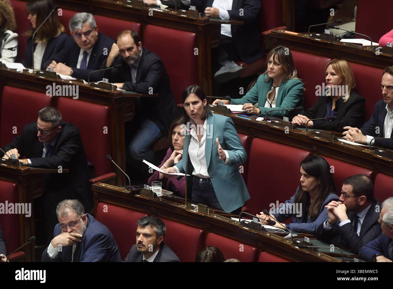 Rome, Italy. 29th May, 2025. Rome, Chamber of Deputies declarations of ...