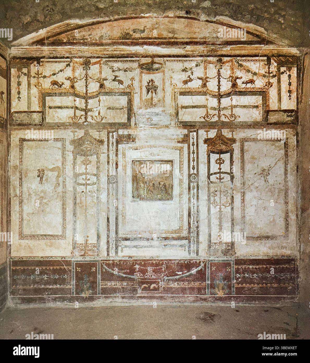 This image depicts Plate 145 of the House of the Prince of Naples in ...