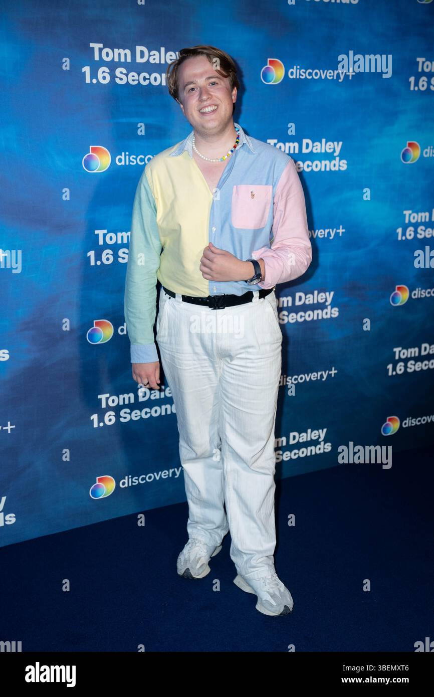Henry Southan attending the screening for Tom Daley 1.6 Seconds at The ...