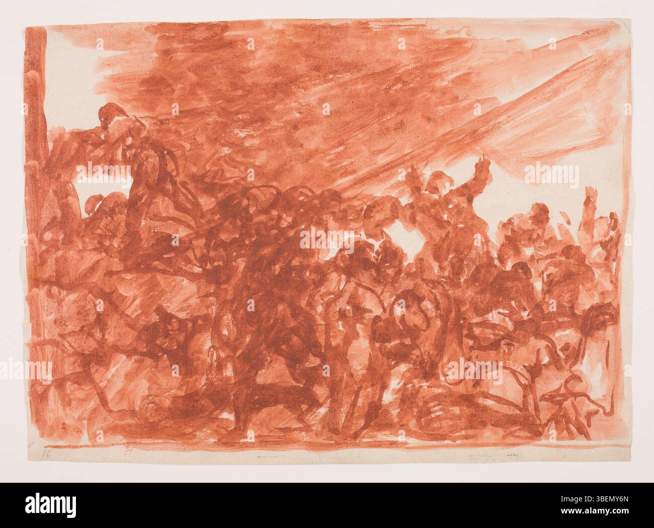 'Disparate Claro' by Francisco Goya is a drawing that showcases his ...