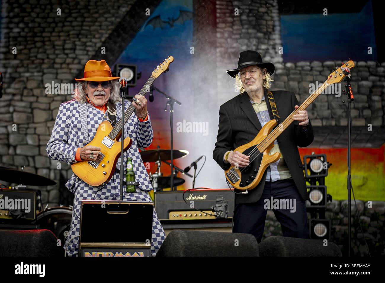 LOCHEM - Front man Bennie Jolink of the Achterhoek band Normaal during ...