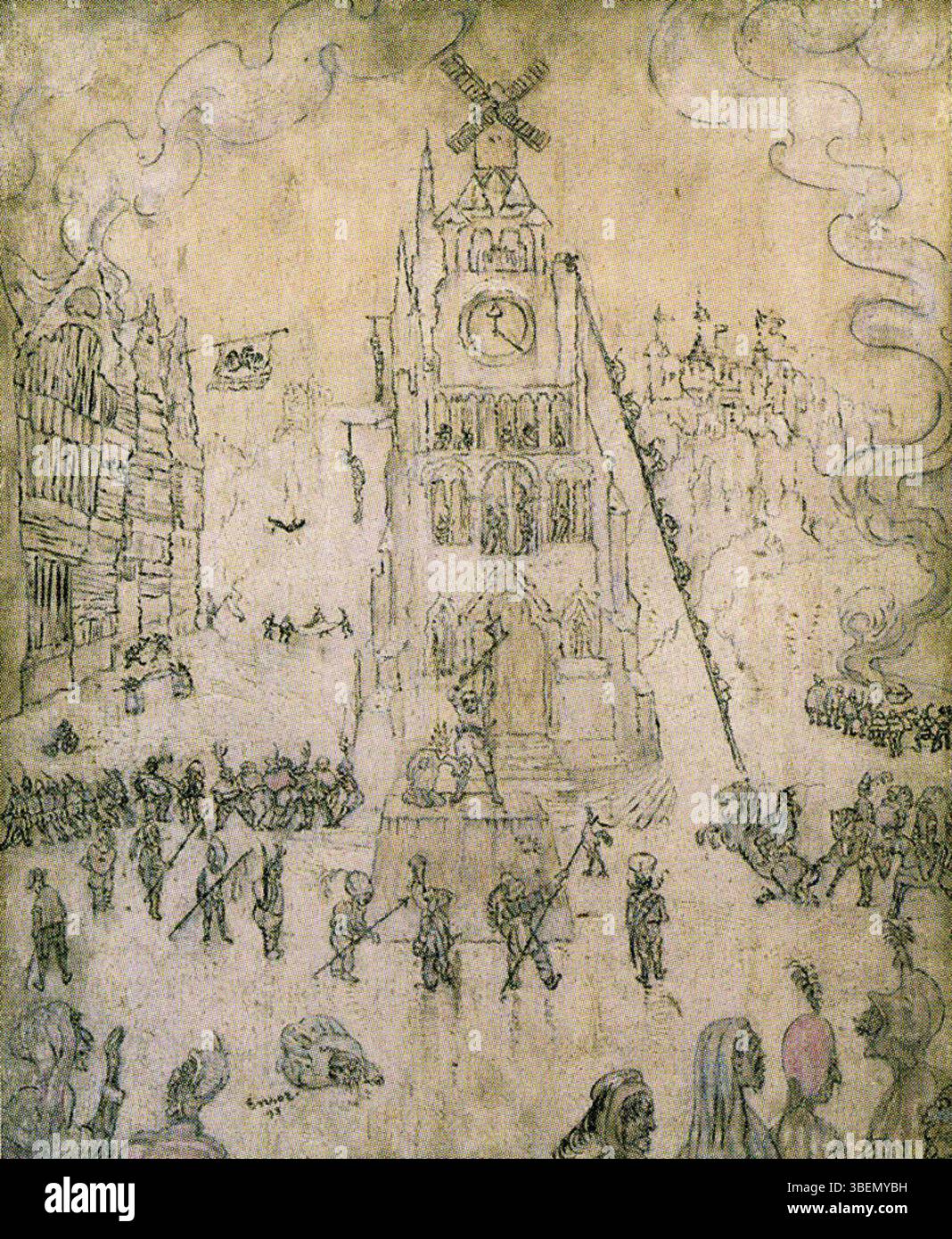 'The Execution' by James Ensor, painted in 1923, captures a disturbing ...