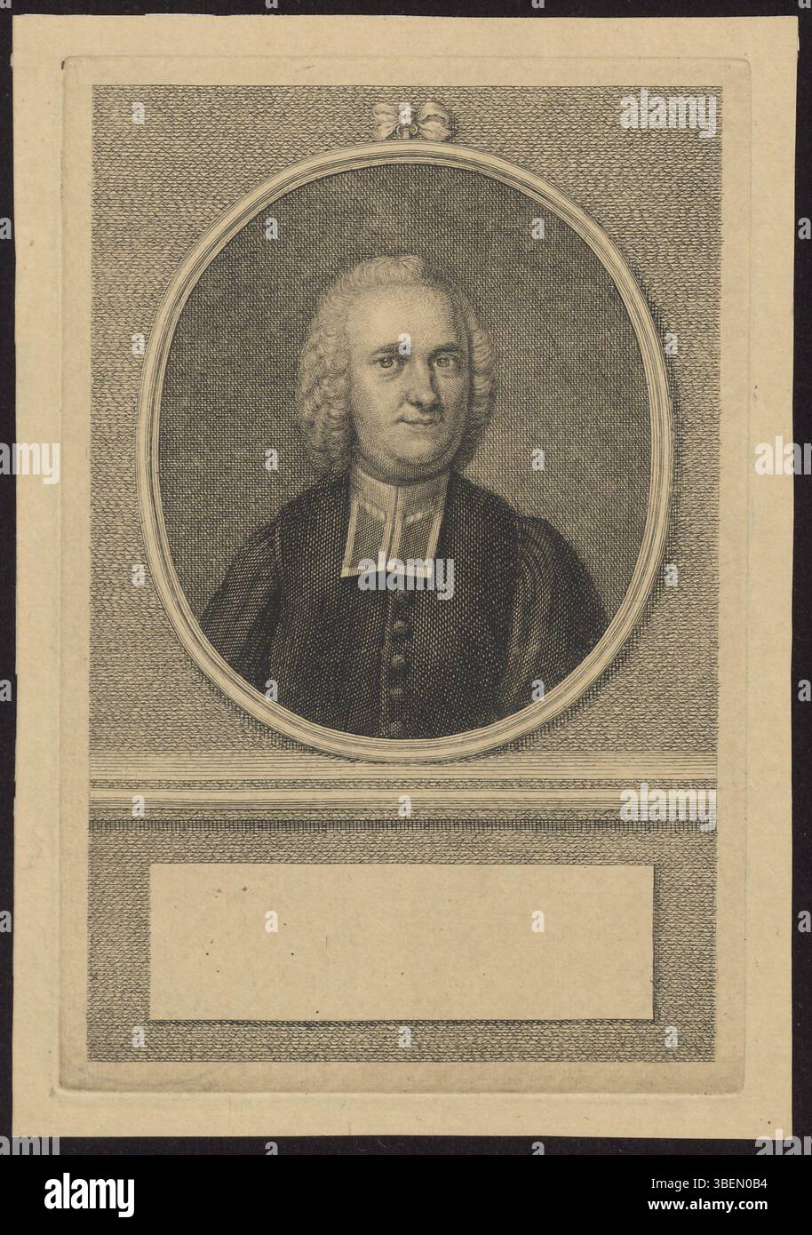 Engraving of Pierre Jacques Courtonne by Jacob Houbraken, based on a painting by P.F. de la ...