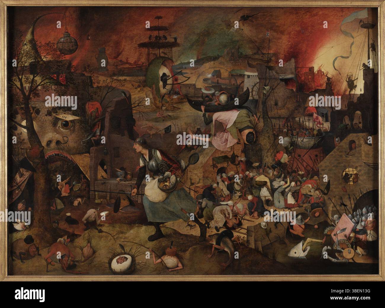 Pieter Brueghel the Elder's painting 'Dulle Griet' (1563) is housed in ...