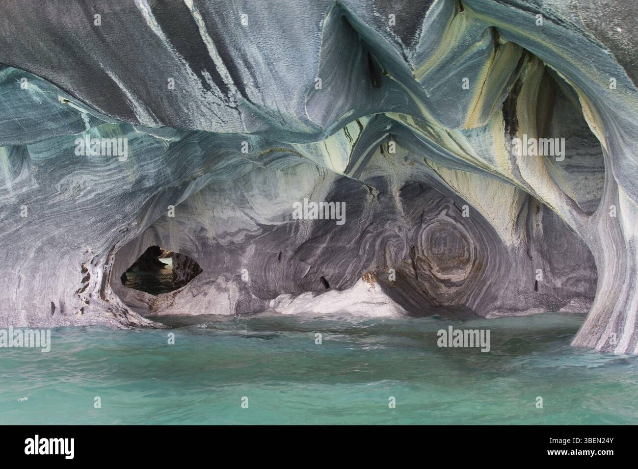 Marble Grotto Lake General Carrera Chile Stock Photo - Alamy