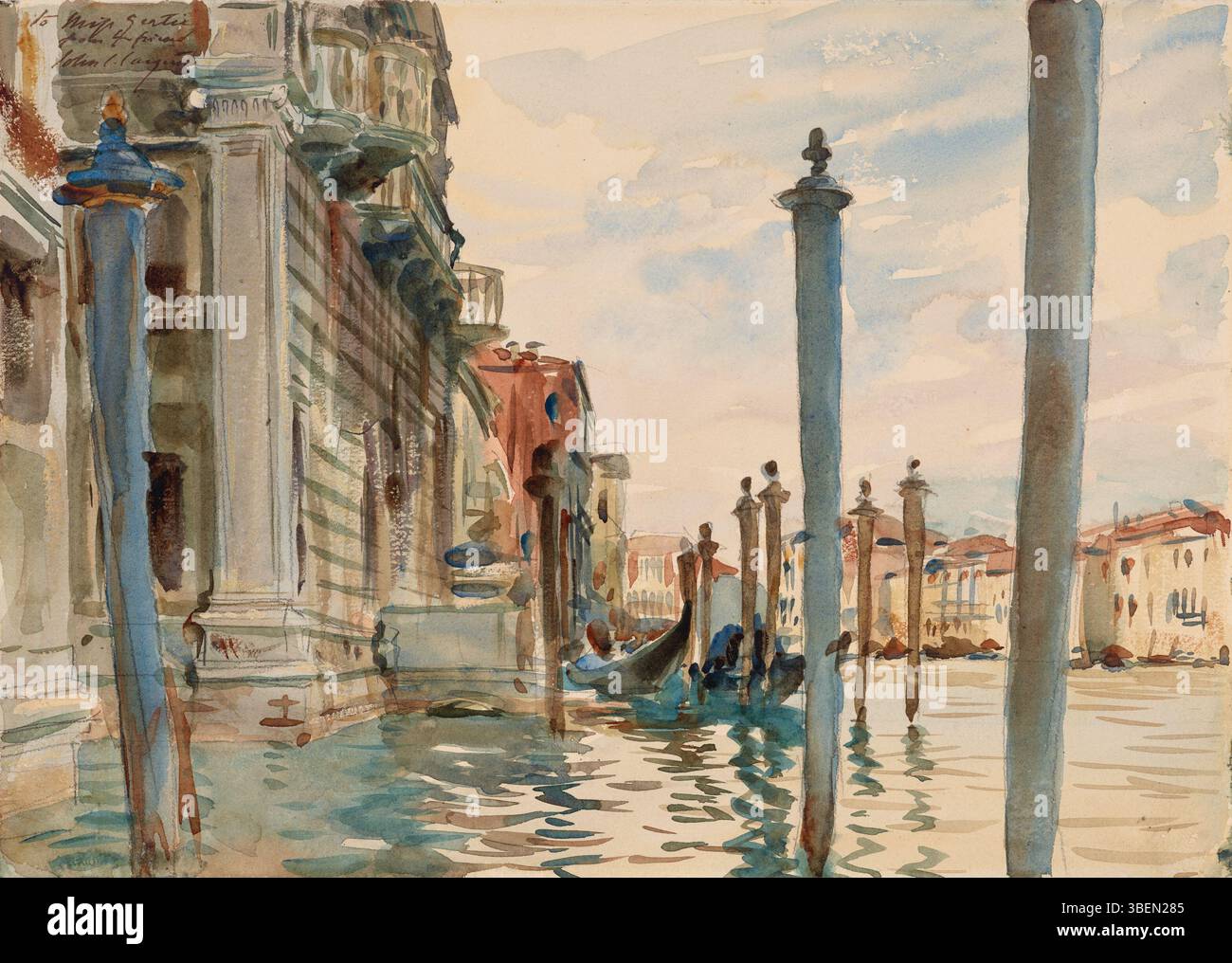 John Singer Sargent’s 'Palazzo Corner Spinelli' (circa 1902) showcases ...