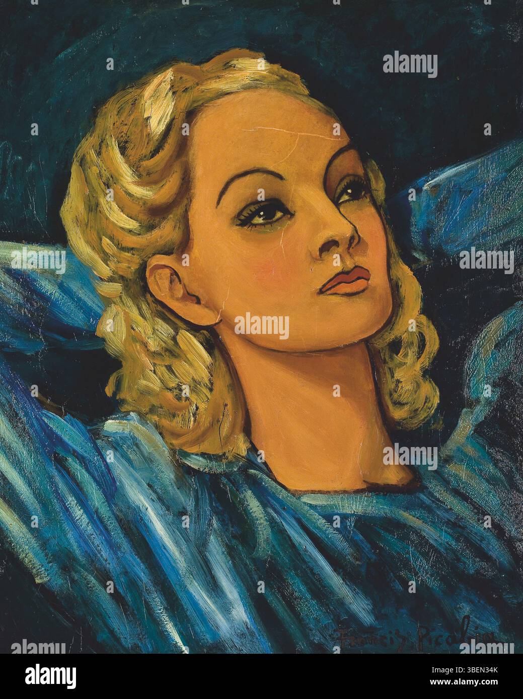 'Portrait d'une blonde' (c. 1942–43) by Francis Picabia is a surrealist ...