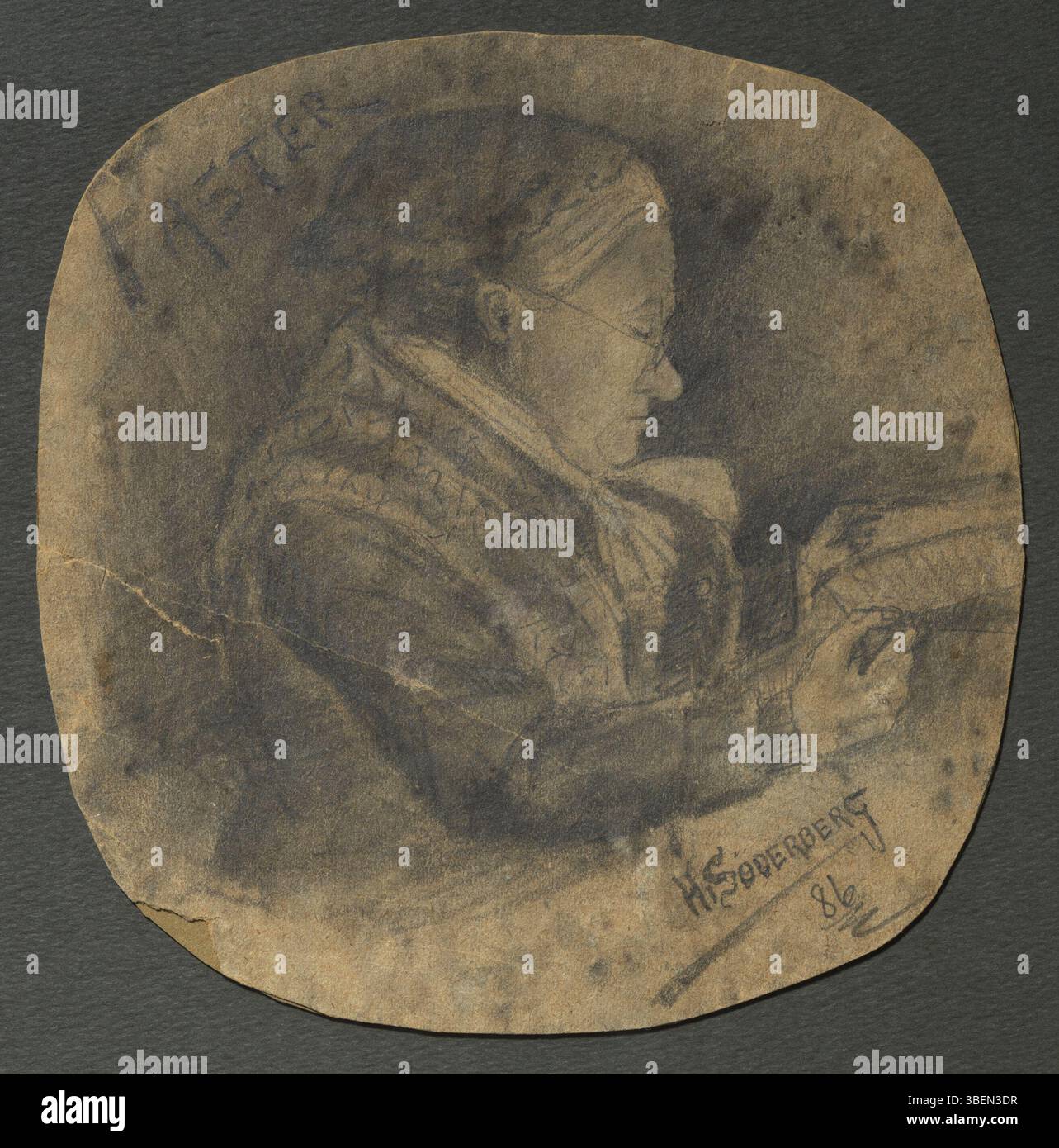 Hjalmar Söderberg’s 1886 painting *Aunt*, a portrait capturing the ...