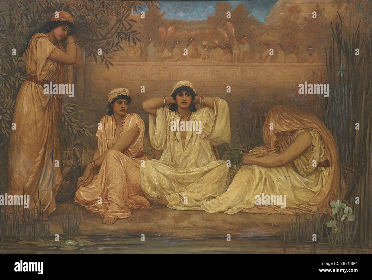 1853 oil on canvas by Kate Gardiner Hastings illustrating exiled ...