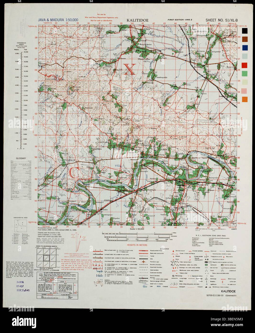 The map on page 296 of the Java & Madura series created by the US ...