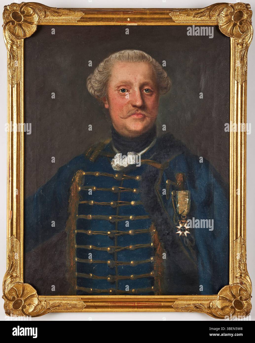 Portrait of Axel Fredrik Printzensköld (1734–1805) in uniform, painted ...