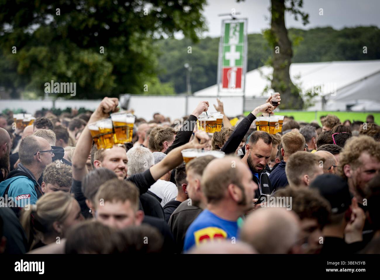 LOCHEM - The Achterhoek band Normaal during a performance at ...