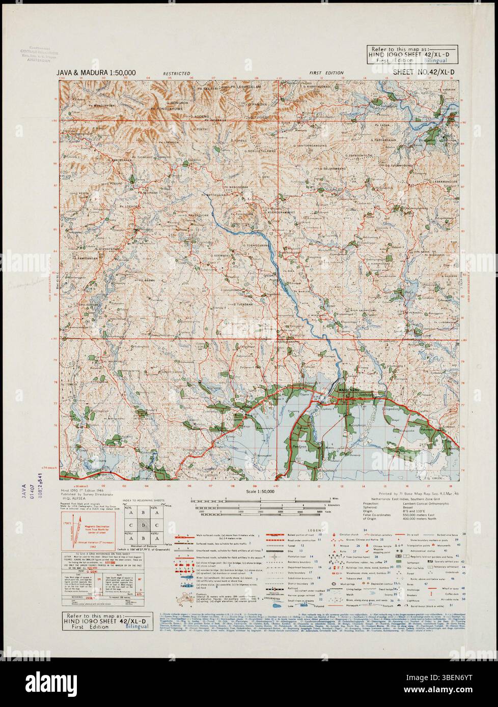 Produced by the U.S. Defence Mapping Agency Topographic Center between ...
