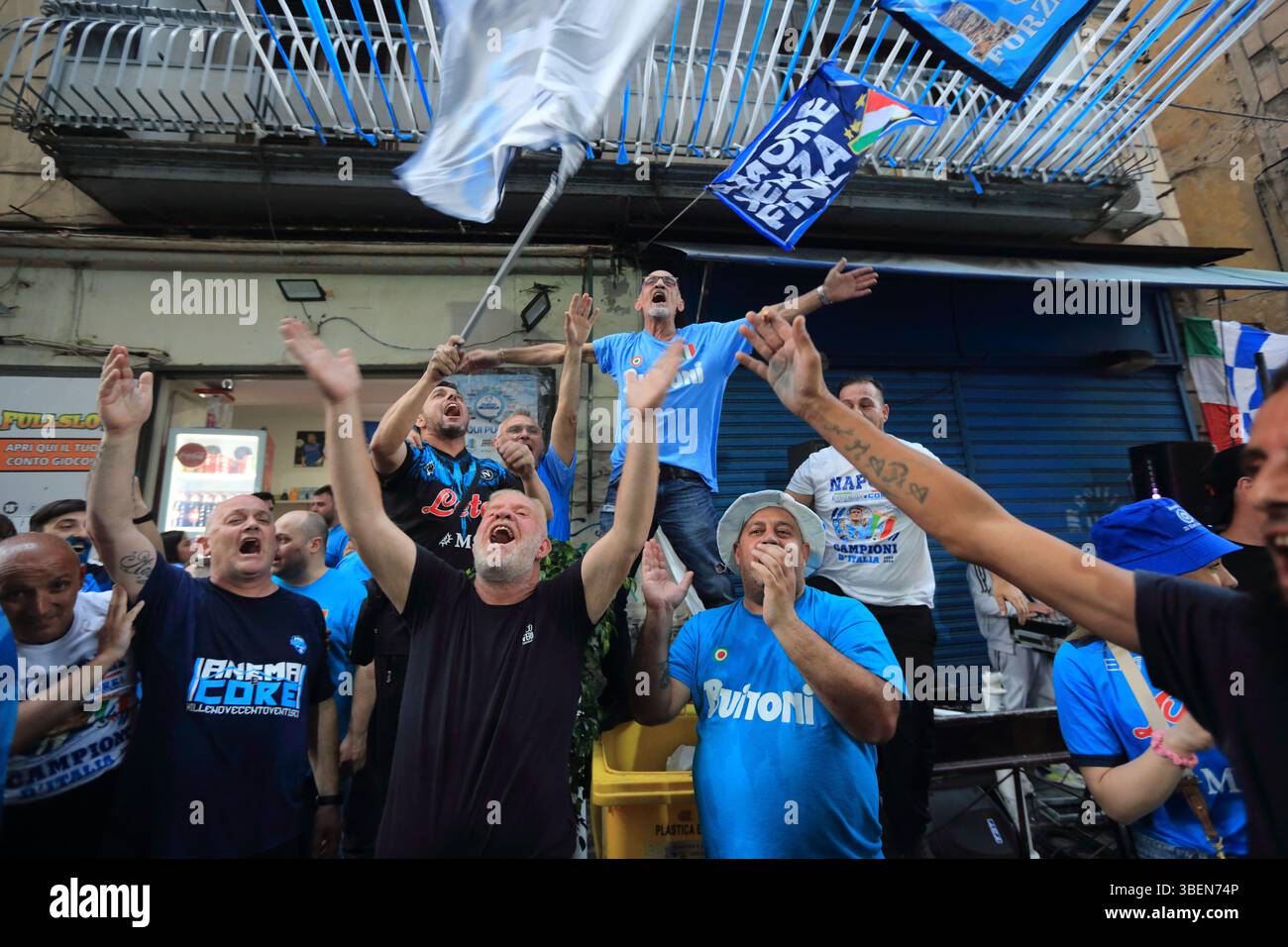 Scudetto trophy napoli hi-res stock photography and images - Alamy