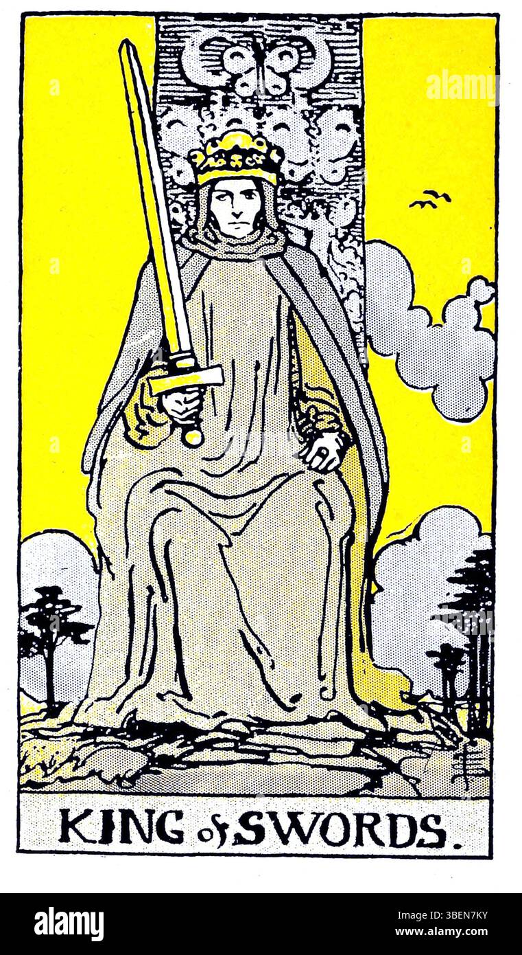 The illustrated key to the tarot : the veil of divination by De ...