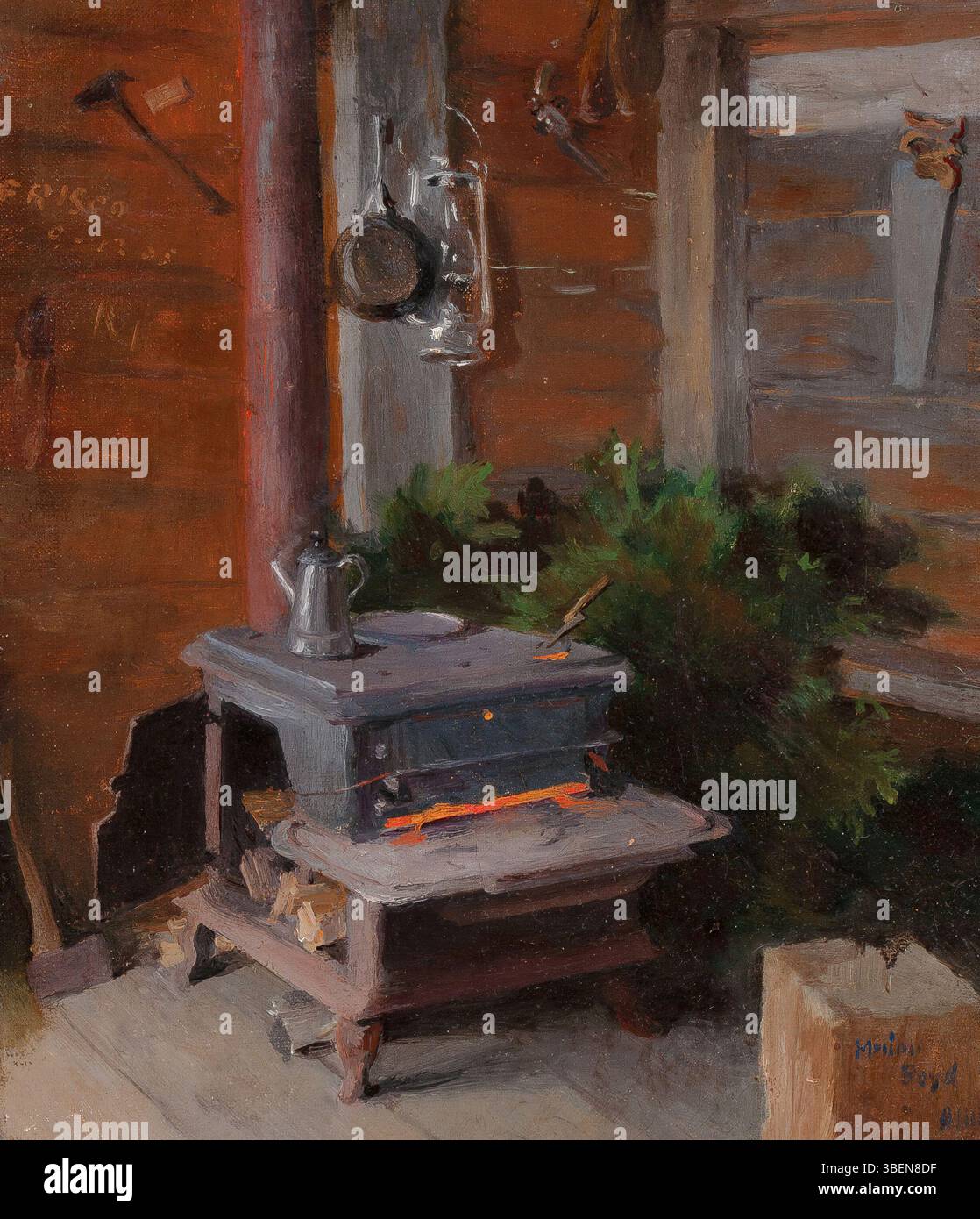 'Camp on Mount Washington' (1907) by Marion Boyd Allen captures the ...