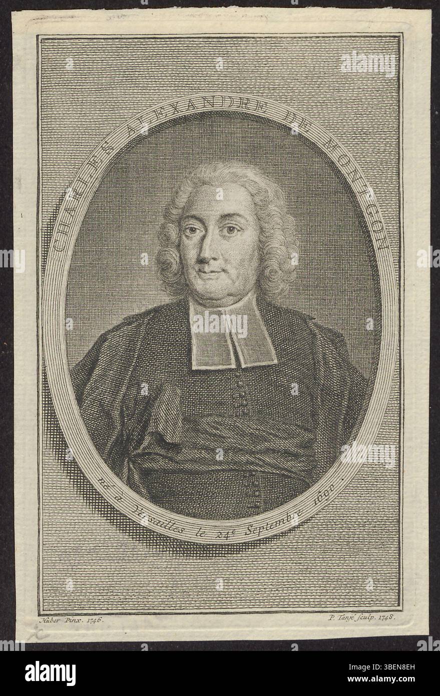 This portrait of Charles Alexandre de Montgon, created by Pieter Tanjé ...