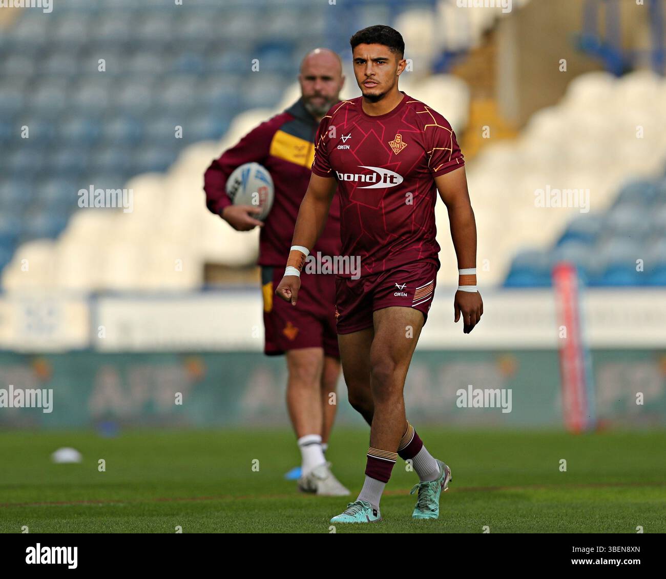 Kieran Rush of Huddersfield Giants before the Betfred Super League ...