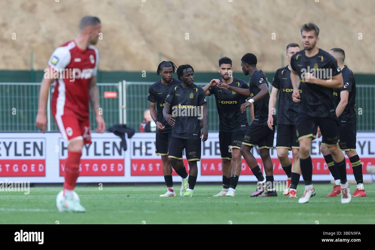 Antwerp, Belgium. 29th May, 2025. Charleroi's Parfait Guiagon ...