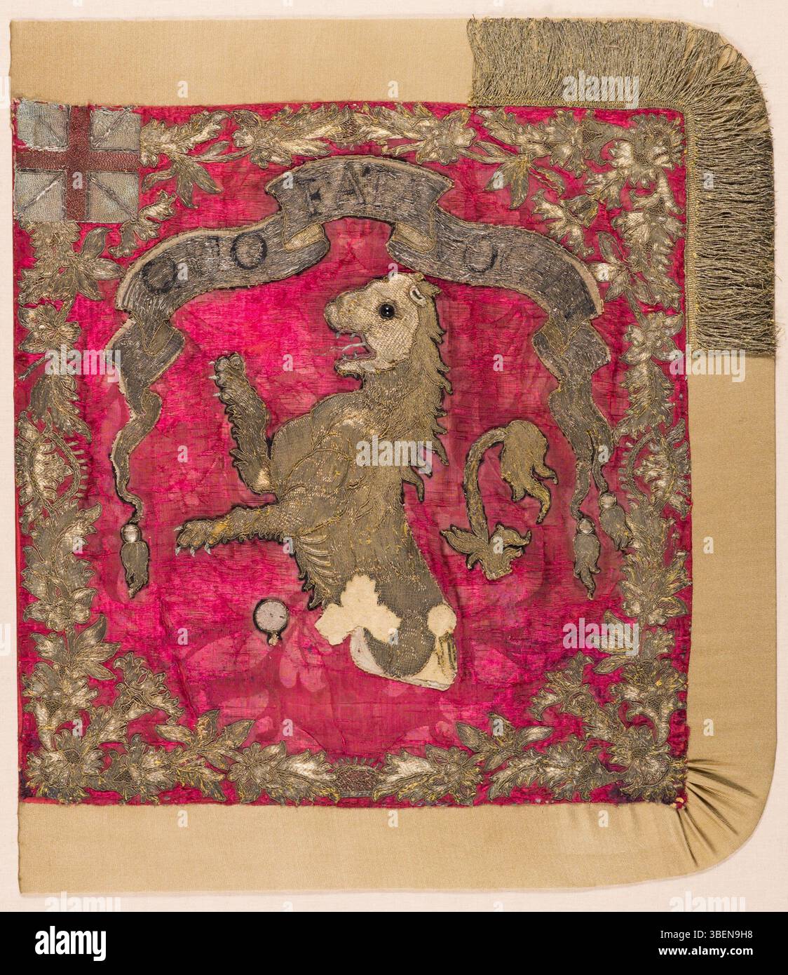 The obverse of the Dettingen standard, carried at the Battle of ...