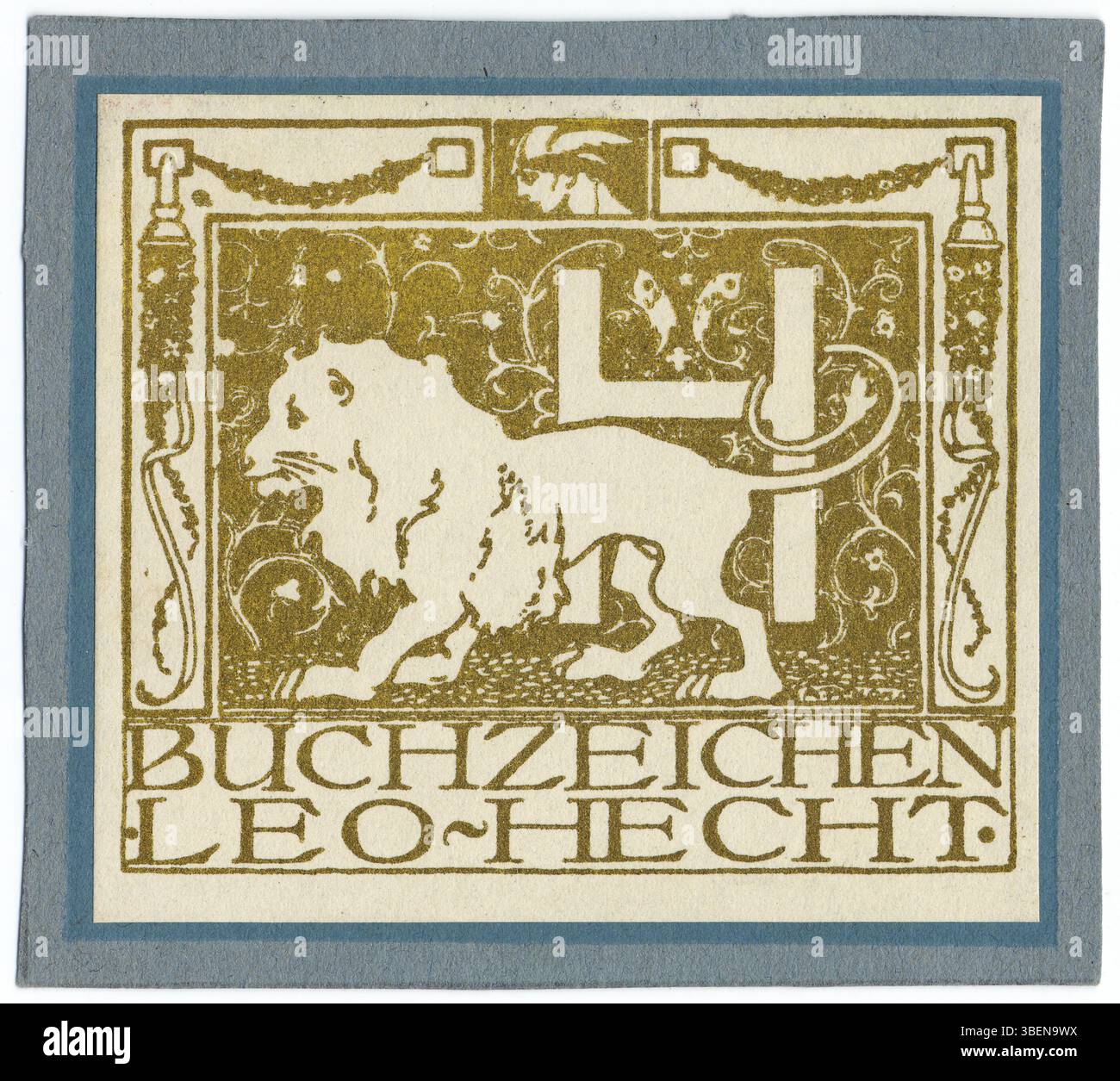 Ex-libris designed by Alfred Pellon, highlighting the artist’s regional ...