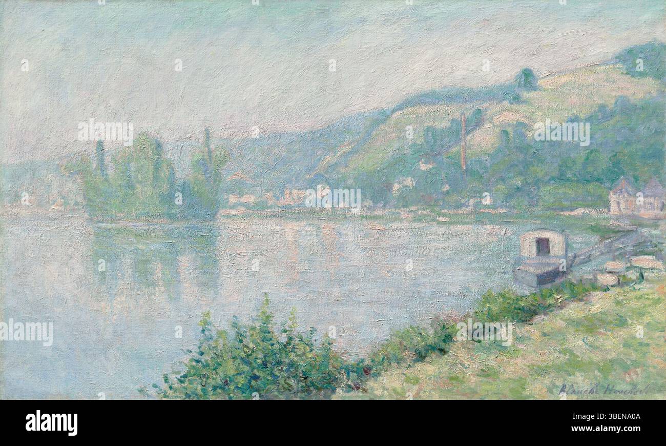 Blanche Hoschedé Monet's 'Bords de Seine' (La Seine à Croisset ...