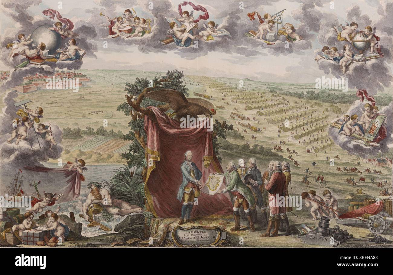 This 1777 map, presented to Emperor Joseph II of the Holy Roman Empire ...