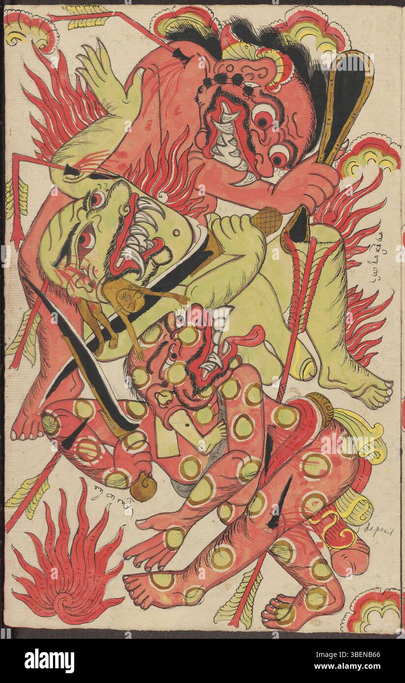 Fire demons hi-res stock photography and images - Alamy