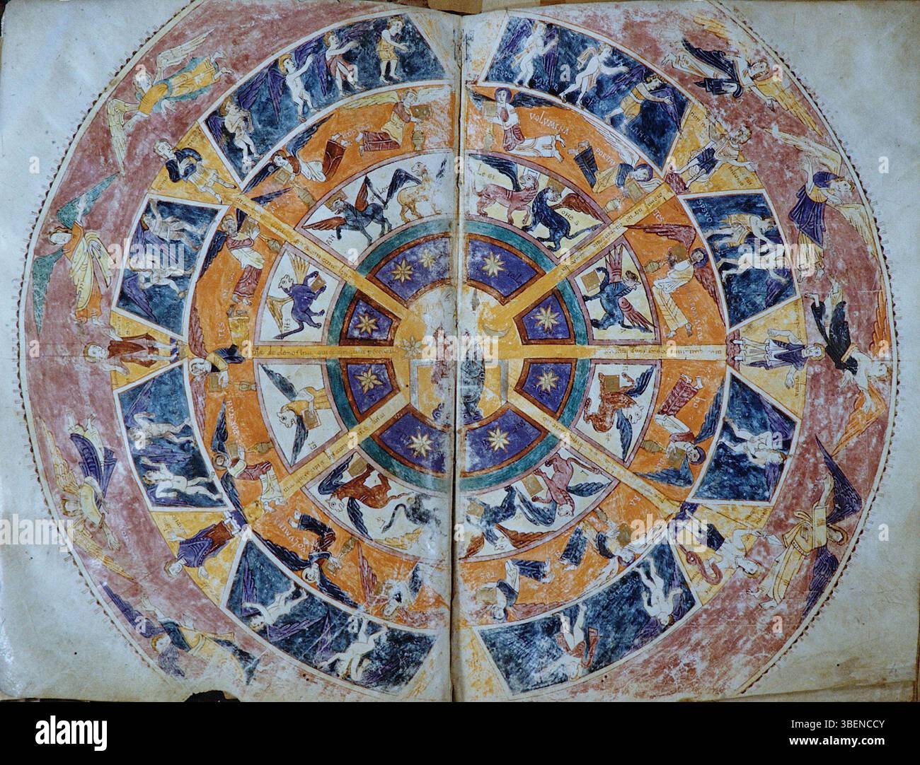 The *Gerona Beatus* manuscript, painted by Emeterius and the nun Ende ...