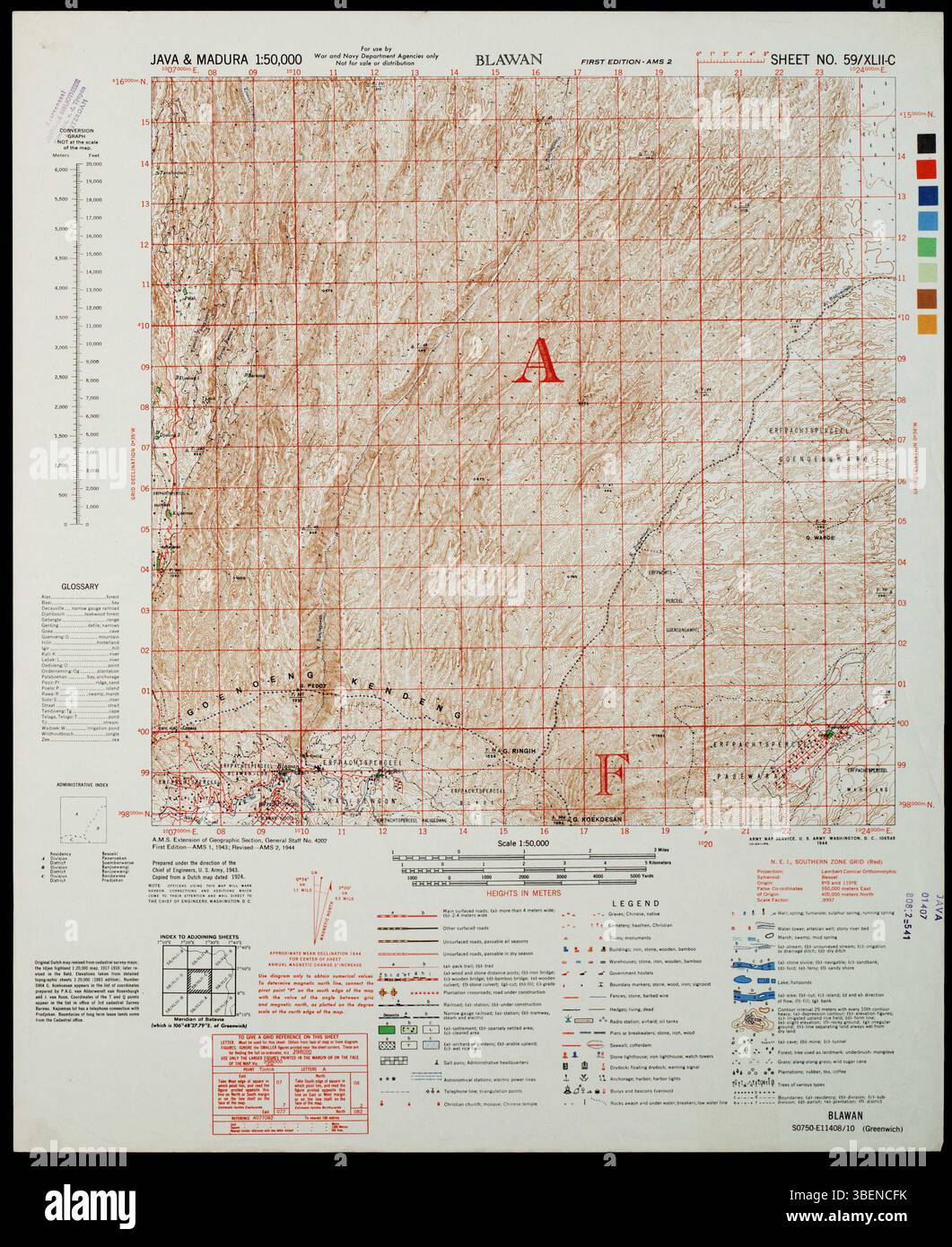 Us landforms map hi-res stock photography and images - Alamy