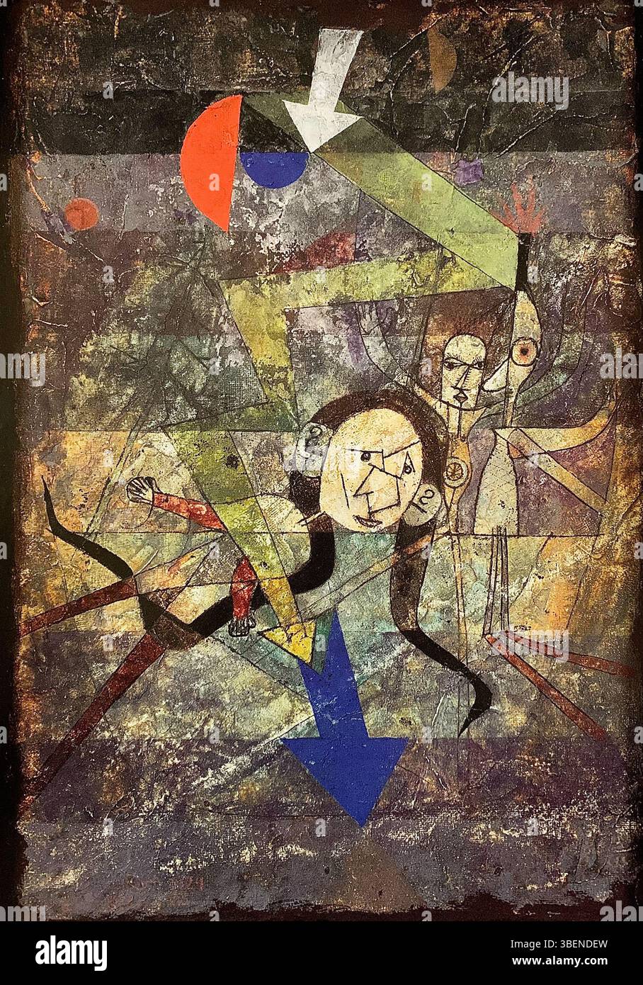 *Love at First Sight* is a painting by Paul Klee from 1924, created ...