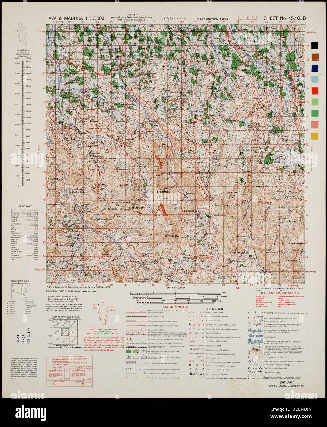 This map, created by the U.S. Defence Mapping Agency Topographic Center ...