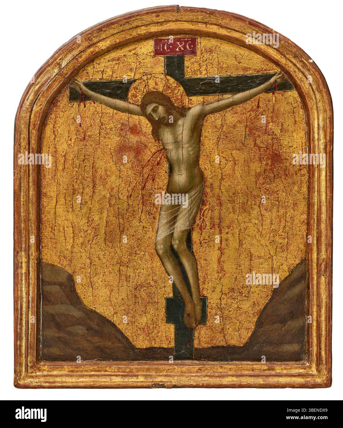 The Master of Monte Oliveto’s depiction of the Crucifixion, a notable ...
