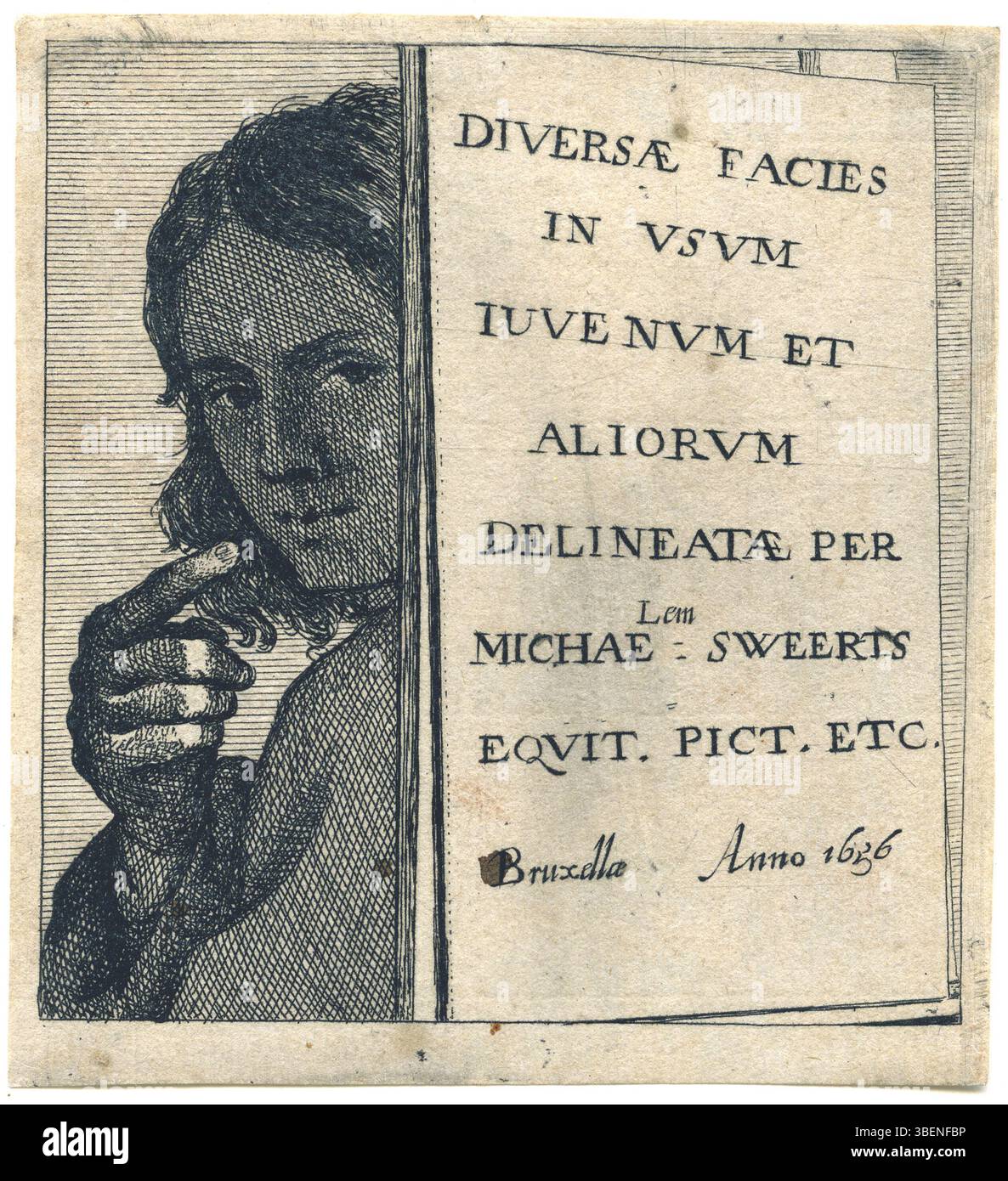 Michiel Sweerts (1618–1664) produced a series of prints, including ...