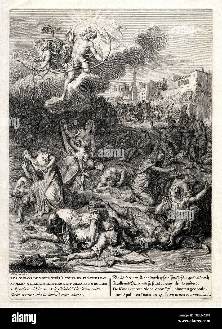 This artwork, created by Bernard Picart (1673–1733), depicts the ...