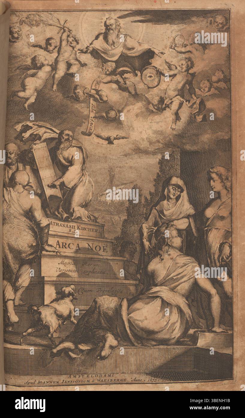 Frontispiece of arca noe, 1675 hi-res stock photography and images - Alamy