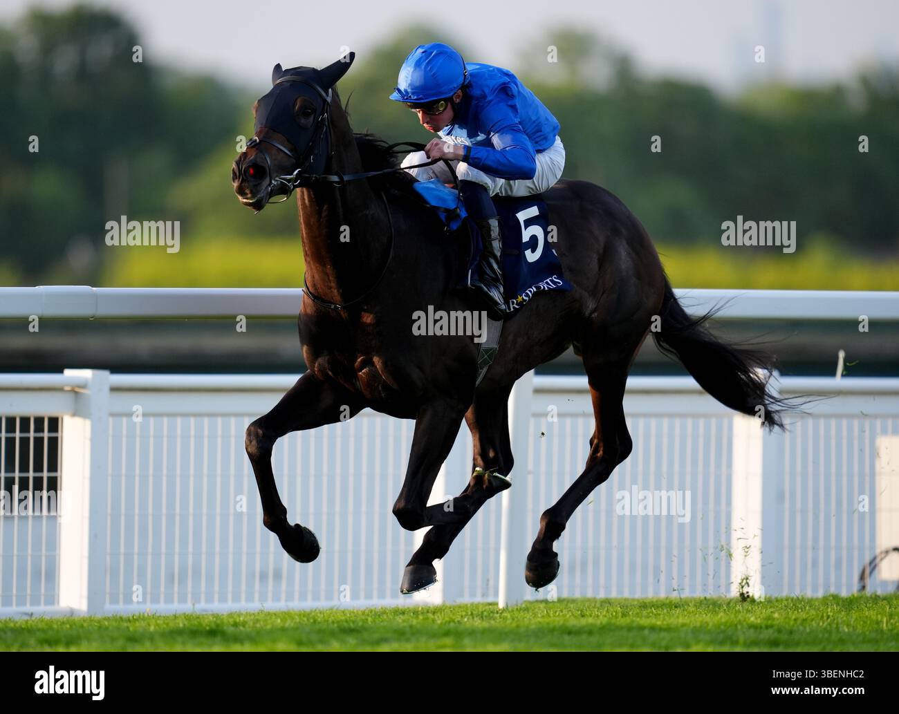 Opera Ballo ridden by William Buick wins the Star Sports Heron Stakes ...