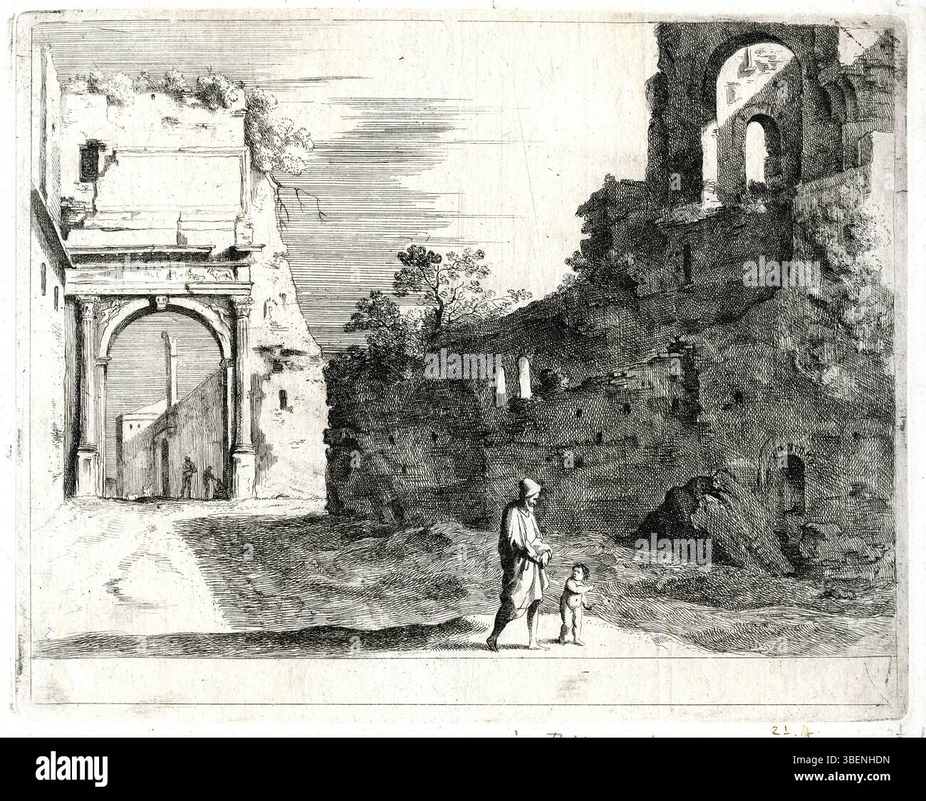 This artwork by Jan Gerritsz Van Bronchorst, depicting the Arch of ...