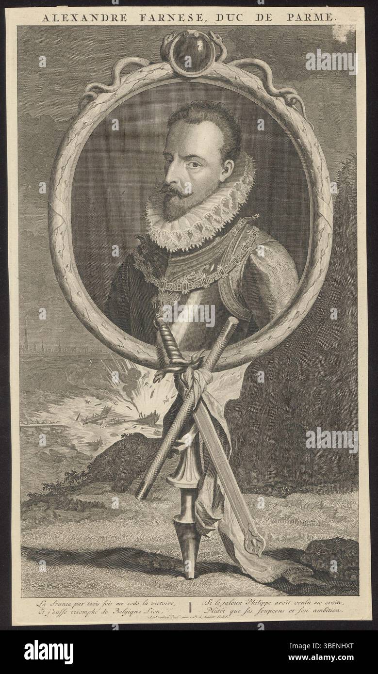 The portrait of Alexander Farnese, Duke of Parma, was created by Pieter ...