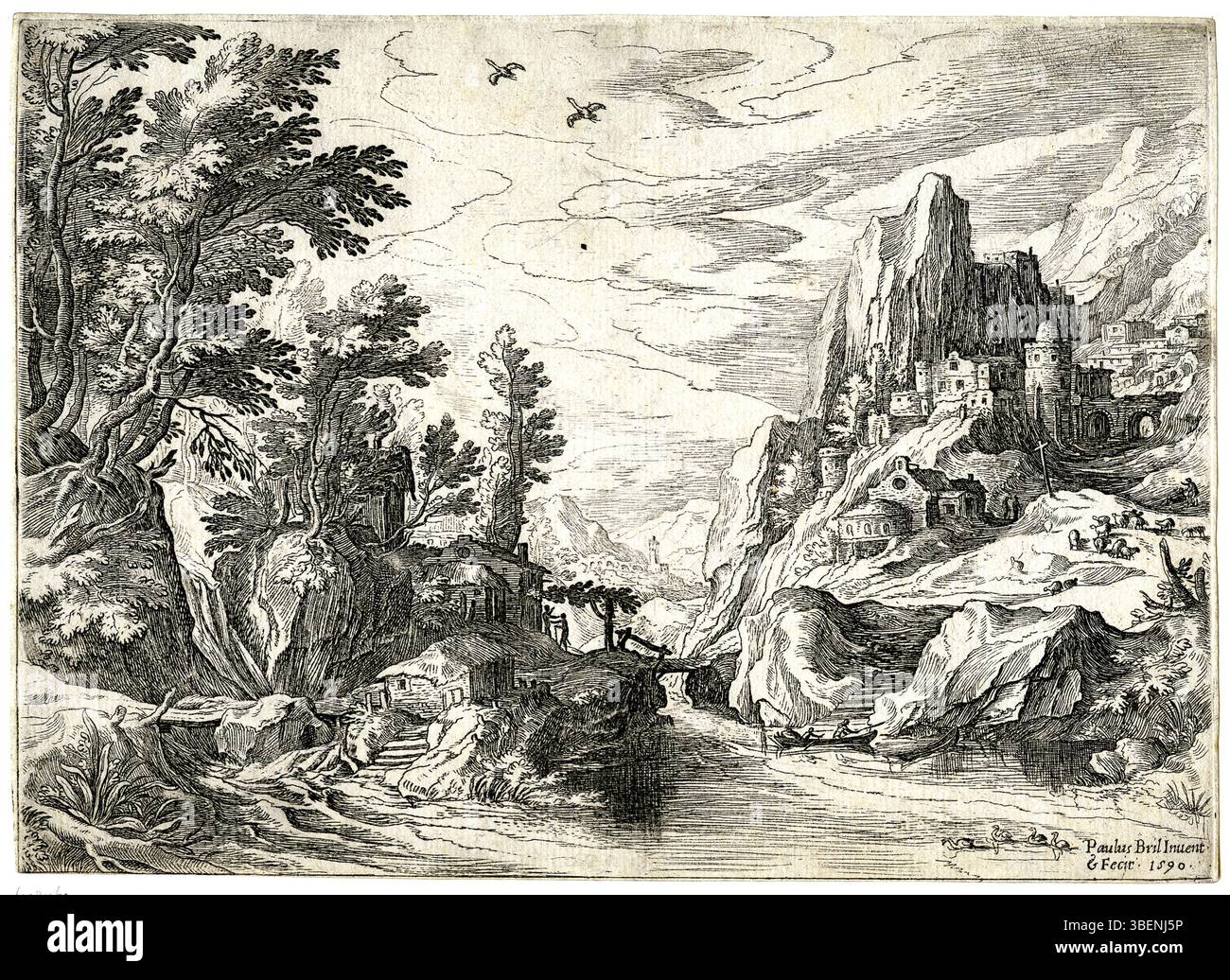 Maritime coastal scene Cut Out Stock Images & Pictures - Alamy